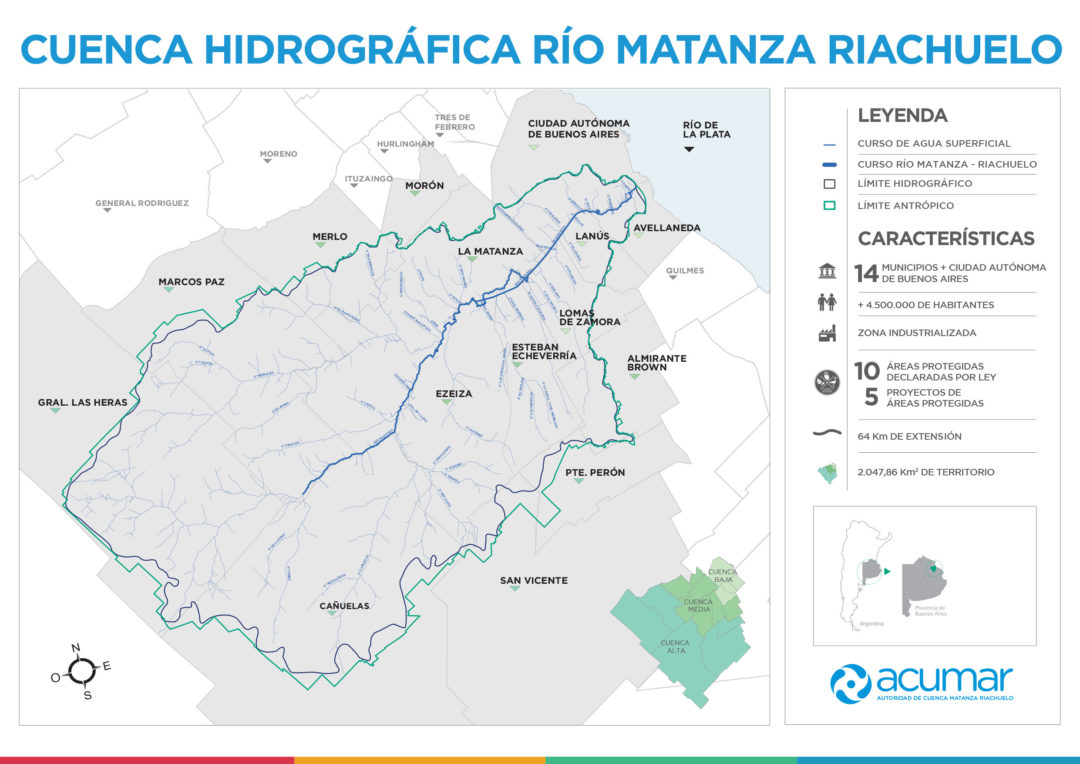 ¿Estoy dentro de la Cuenca Matanza Riachuelo? ¿Qué es ACUMAR? | Enfoque ...